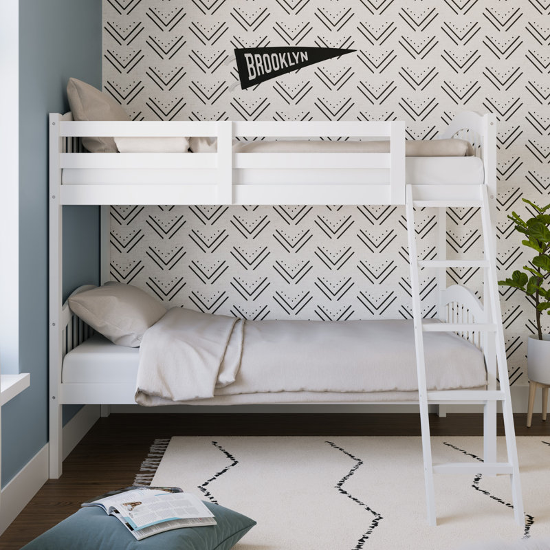 Storkcraft Long Horn Twin Over Twin Solid Wood Standard Bunk Bed by Storkcraft Reviews Wayfair